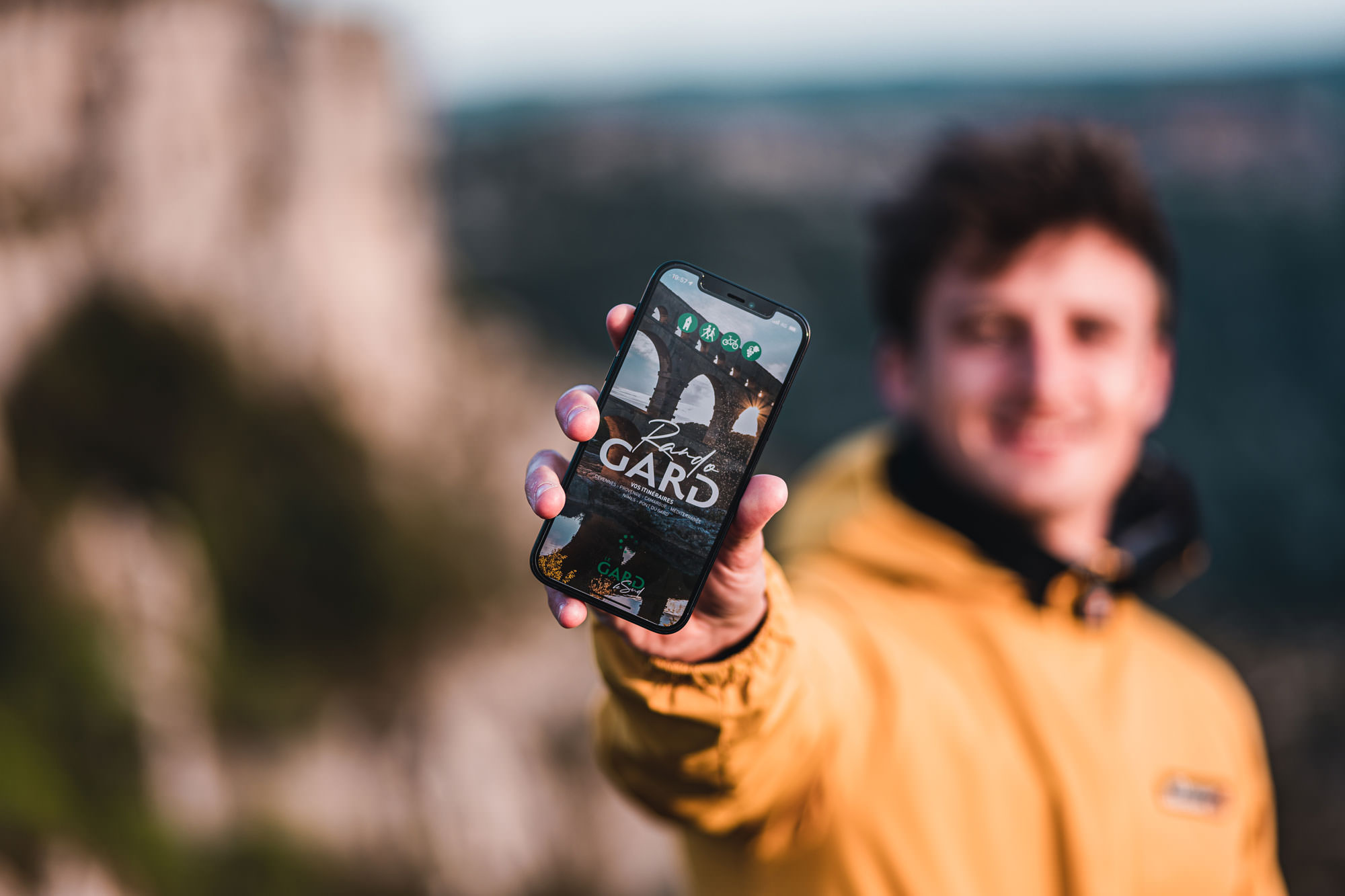 Rando Gard - Web et App - Le Gard